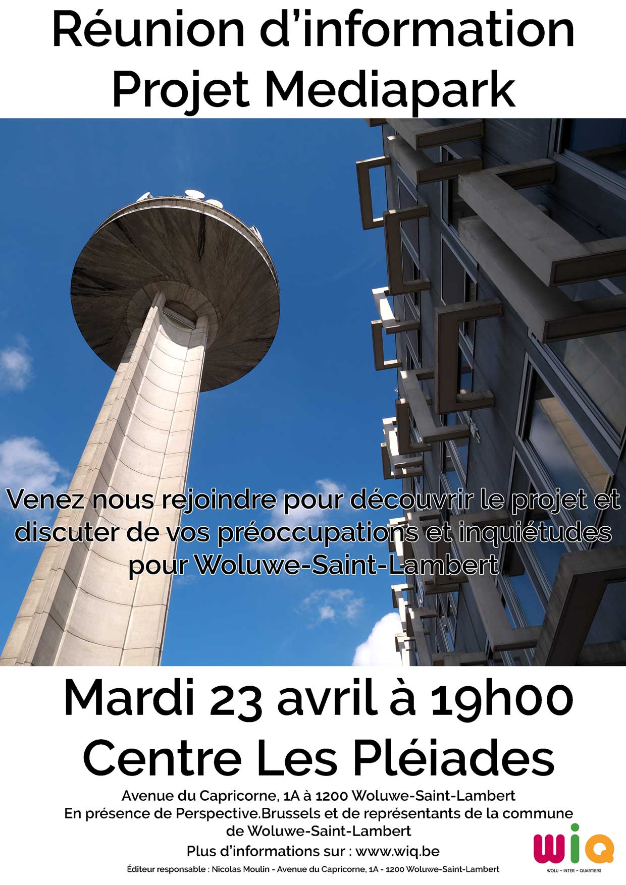 Réunion d'information : PAD MediaPark - WIQ